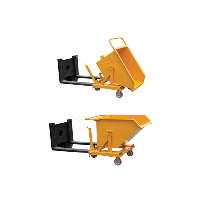 Forklift Dump Bucket/Forklift Hopper Bin/Tipping Skip For Forklift ...